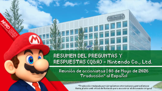 Resumen del Preguntas y Respuestas – Reunión de Accionistas de Nintendo ...